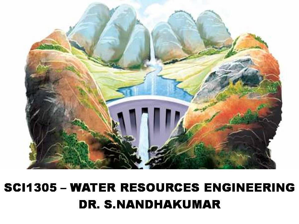Summary of SCI1305 WATER RESOURCES ENGINEERING